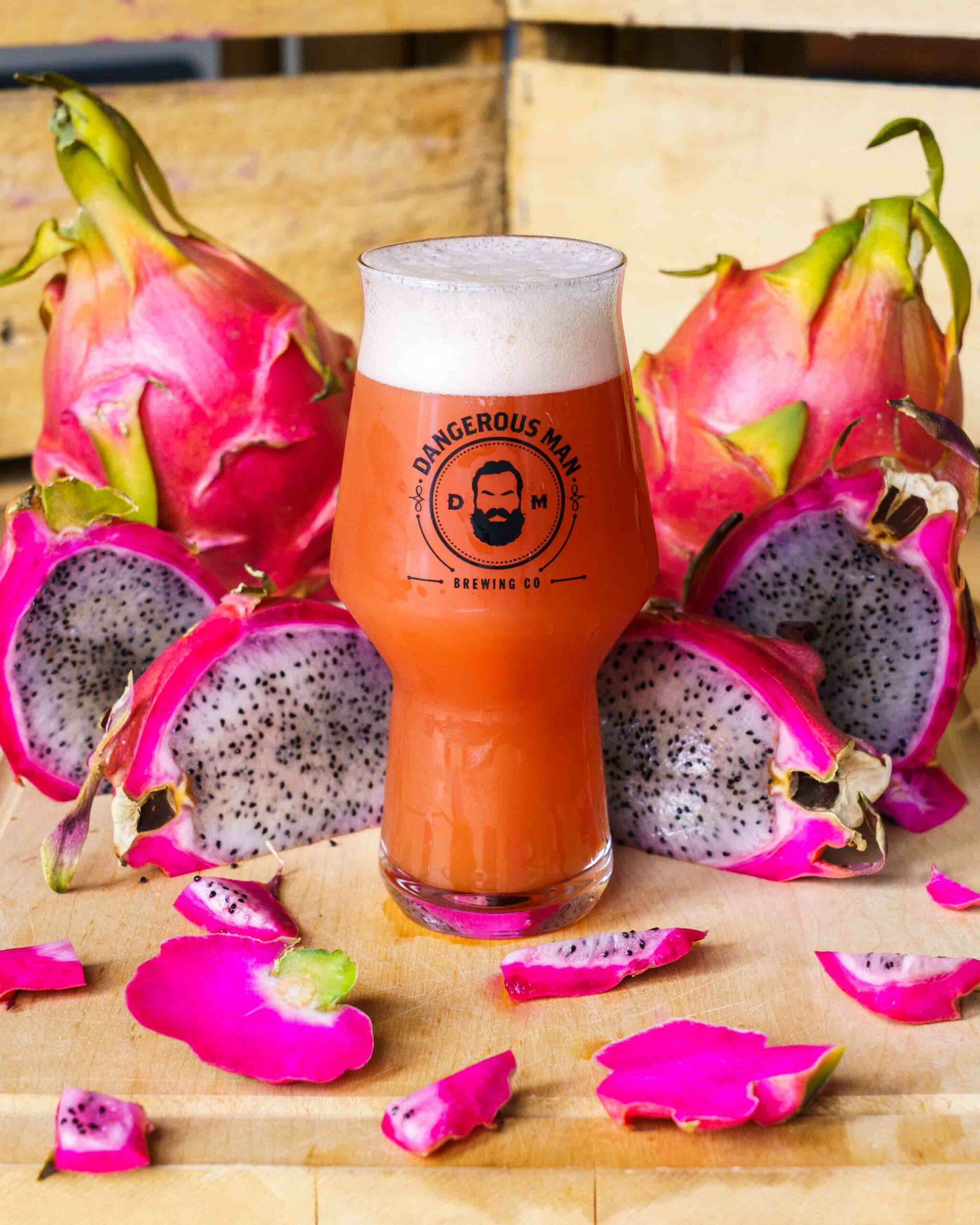 Passionate Dragon Fierce Fruited IPA - Dangerous Man Brewing Company