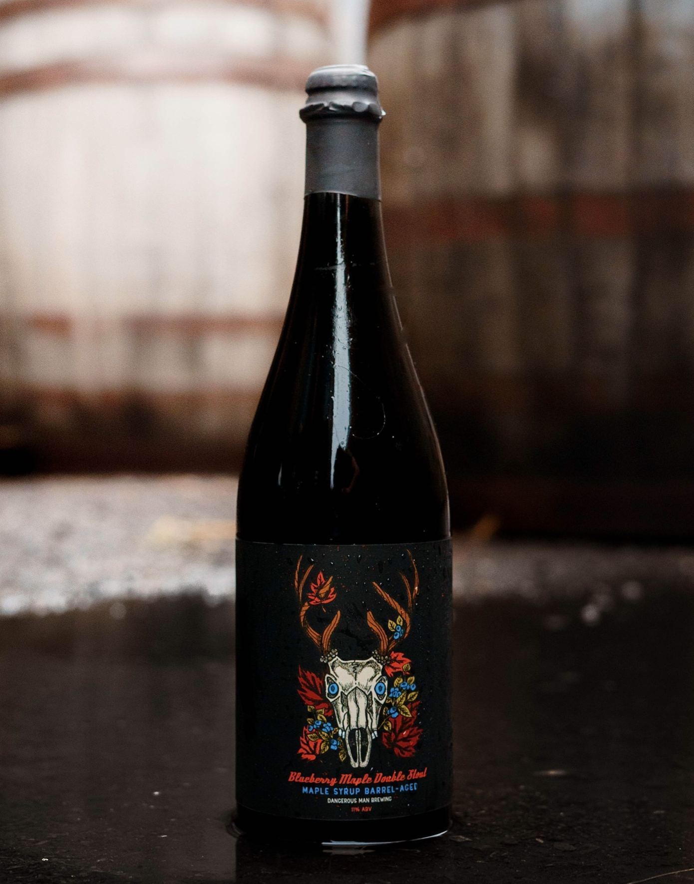 BA Blueberry Maple Double Stout Bottle Release - Dangerous Man Brewing ...