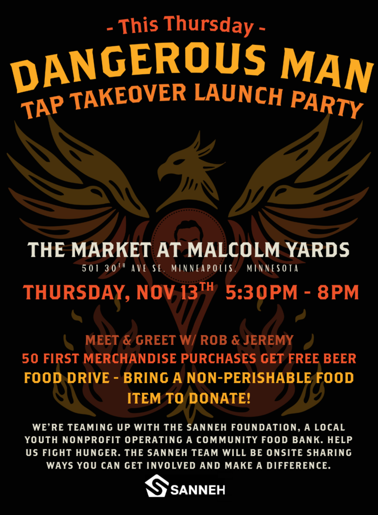 Tap Takeover and Launch Party - Dangerous Man Brewing Company