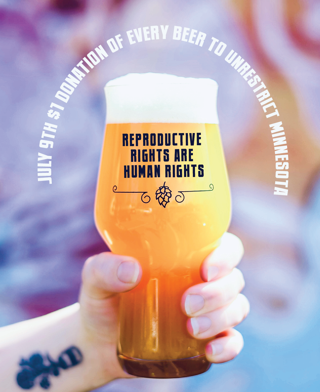 $1 Donation For Every Beer to UnRestrict Minnesota - Dangerous Man ...